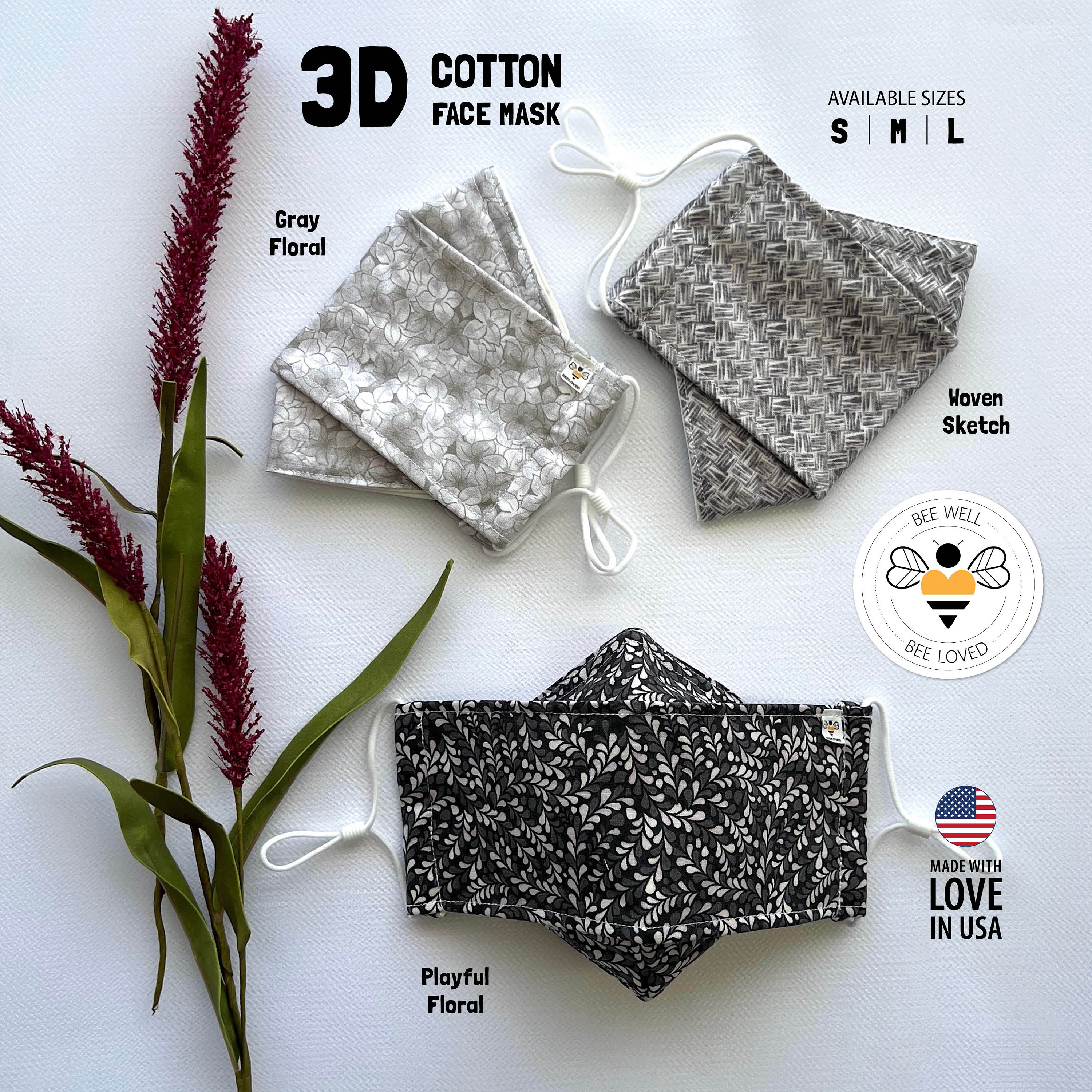 3D Face Mask Origami Face Mask Cute Face Mask Fog Free - Etsy