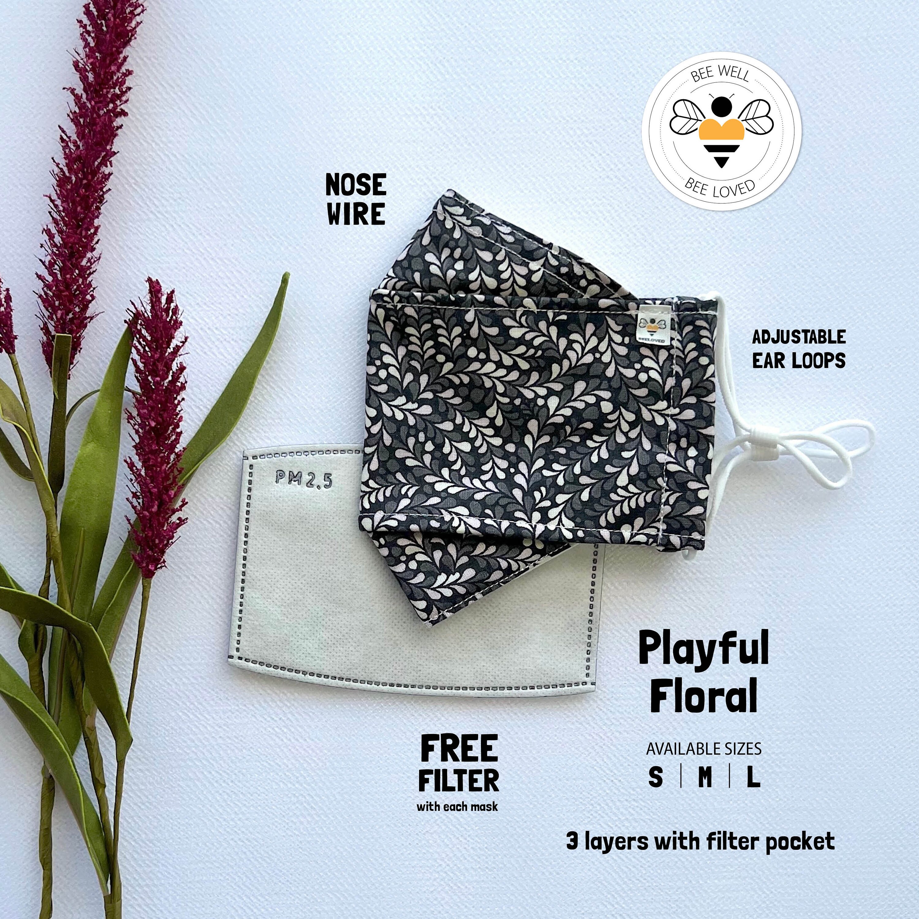 3D Face Mask Origami Face Mask Cute Face Mask Fog Free - Etsy