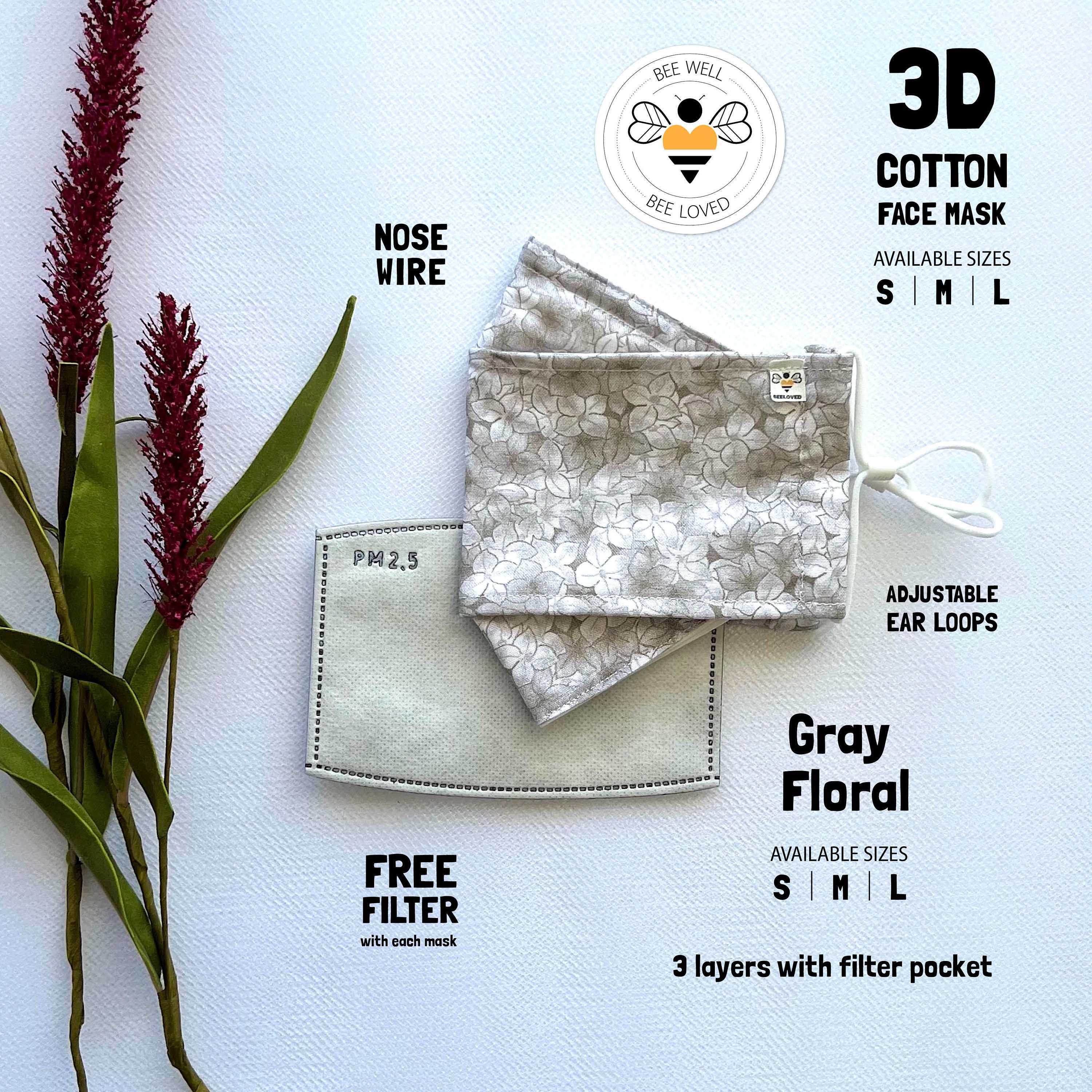 3D Face Mask Origami Face Mask Cute Face Mask Fog Free - Etsy