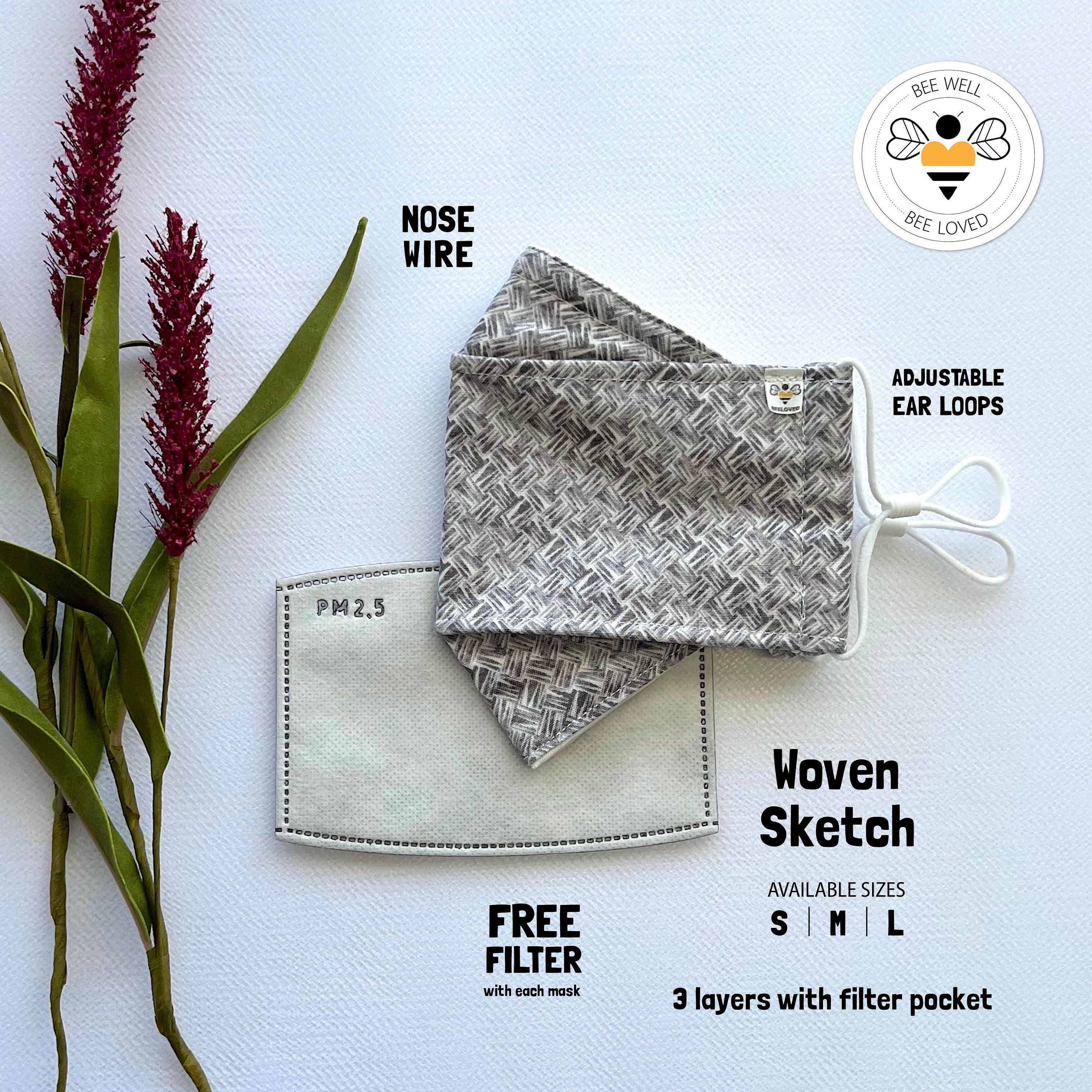 3D Face Mask Origami Face Mask Cute Face Mask Fog Free - Etsy