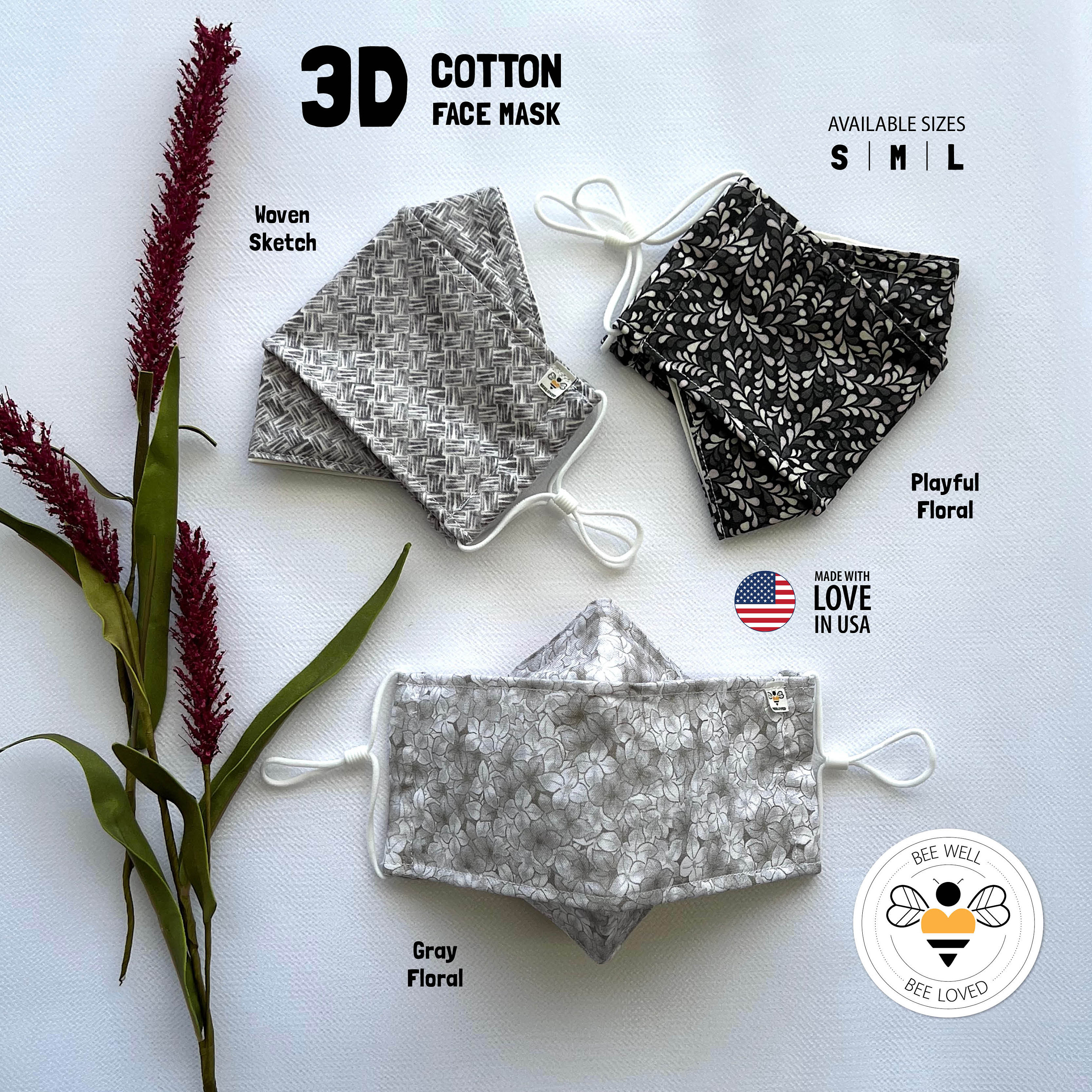 3D Face Mask Origami Face Mask Cute Face Mask Fog Free - Etsy