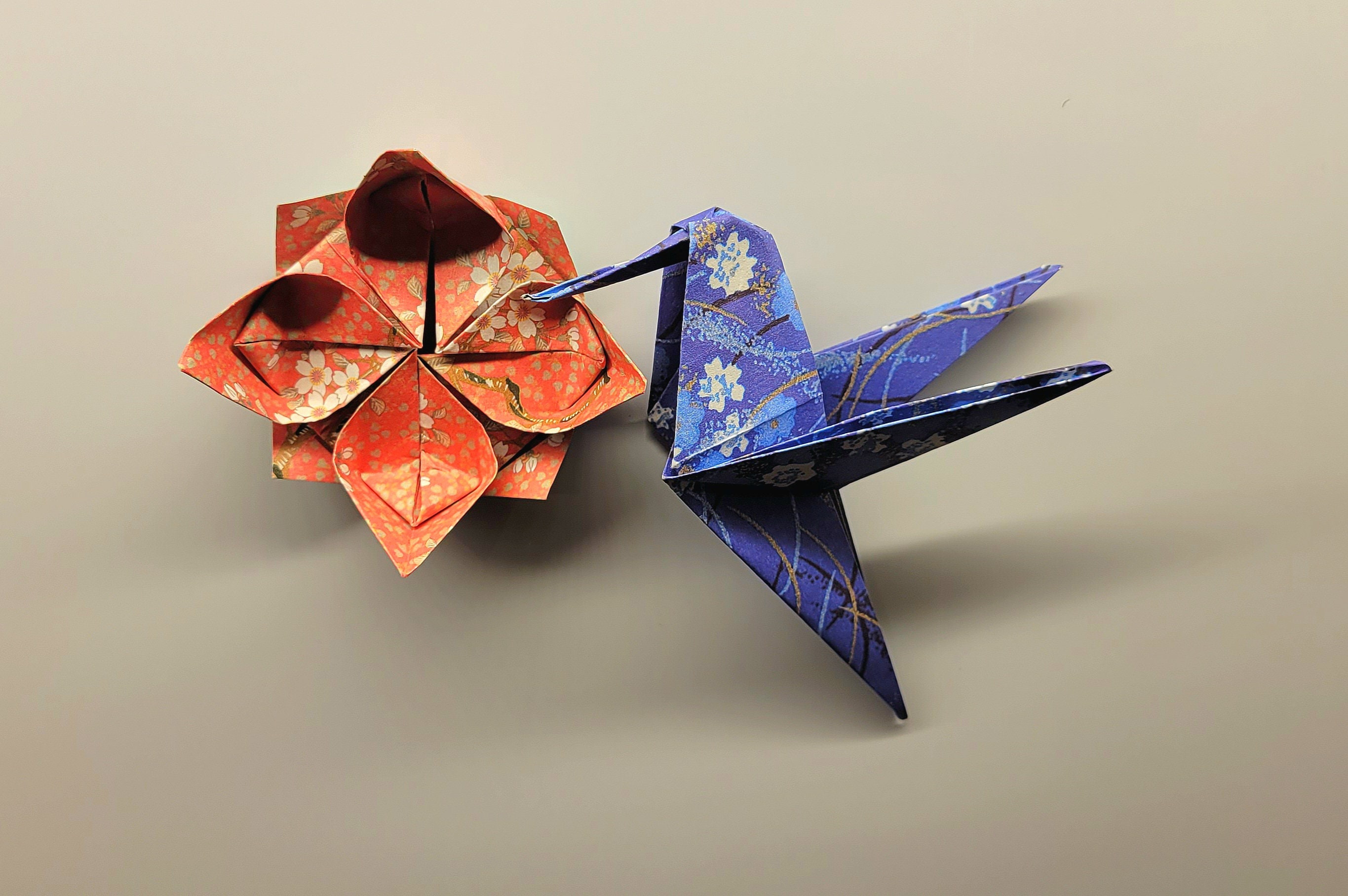 Origami Hummingbirds & Magnets Origami Magnets Fridge Magnets - Etsy