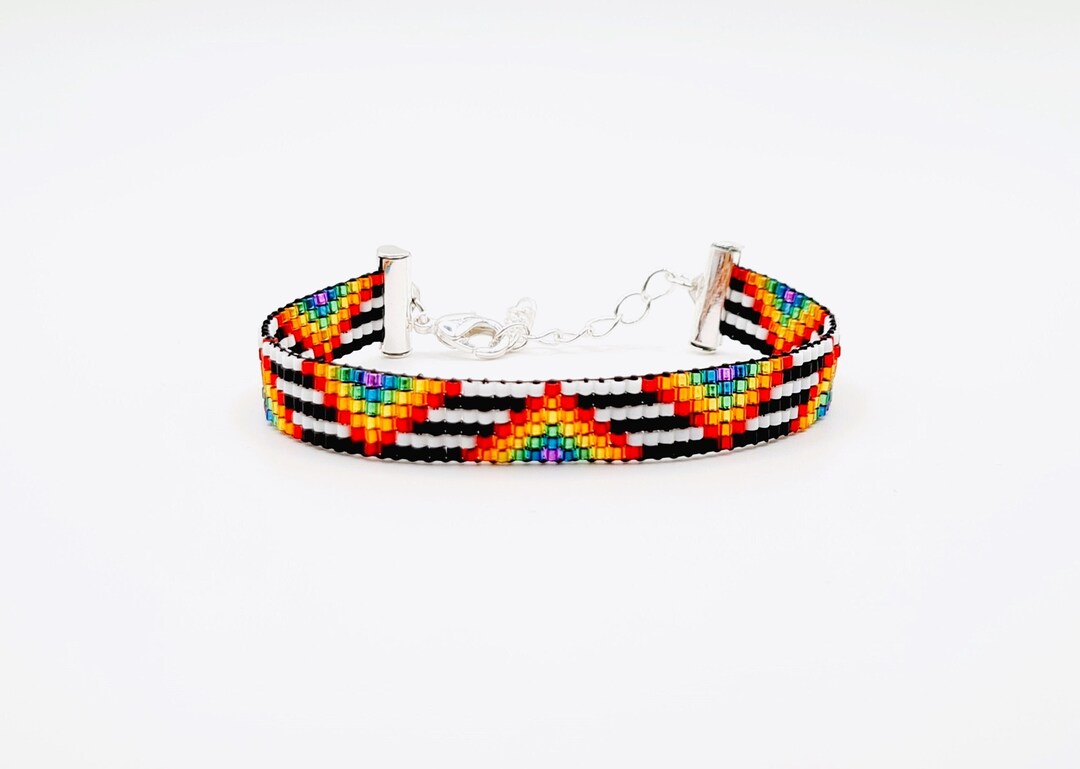 Straight Ally Flag Bracelet, Rainbow Pride Support Bracelet, Funky ...