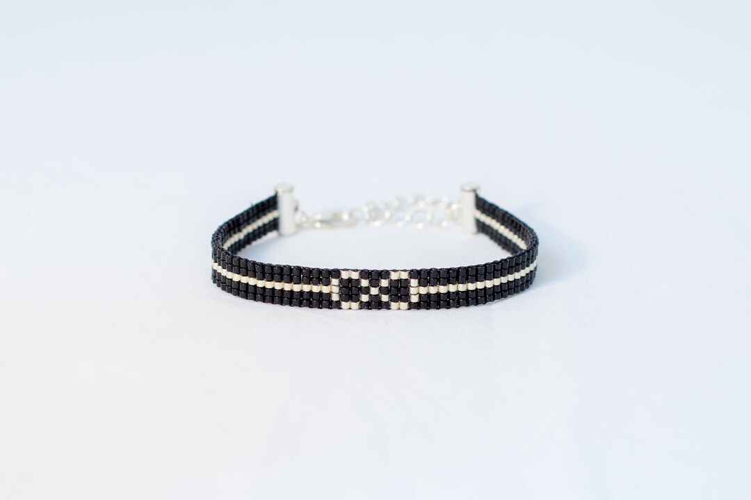 Infinity Bracelet Miyuki Delica Beaded, Infinity Symbol Bracelet ...