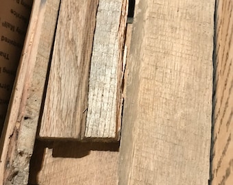 Craft Wood Scraps Weathered Barn Wood Oak or Poplar Small Pieces ...