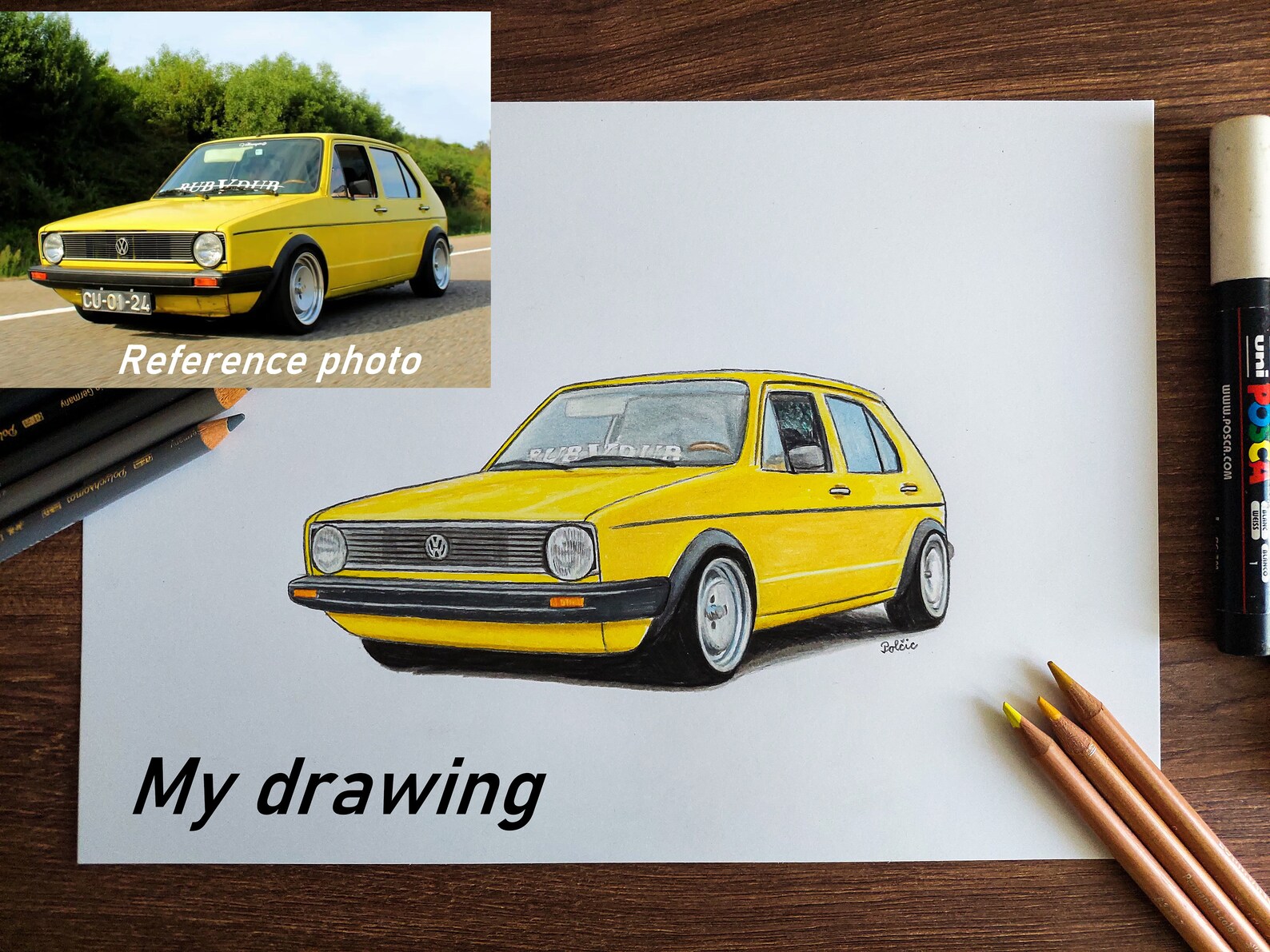CUSTOM CAR DRAWING Personalized Car Illustration Automotive Wall Art ...
