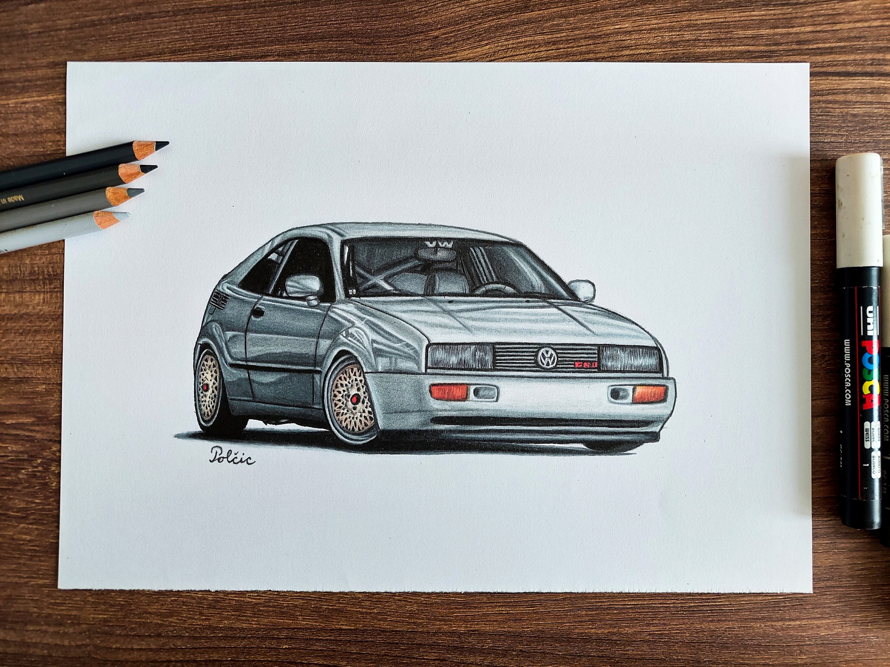 Audi Vr6 Illustration