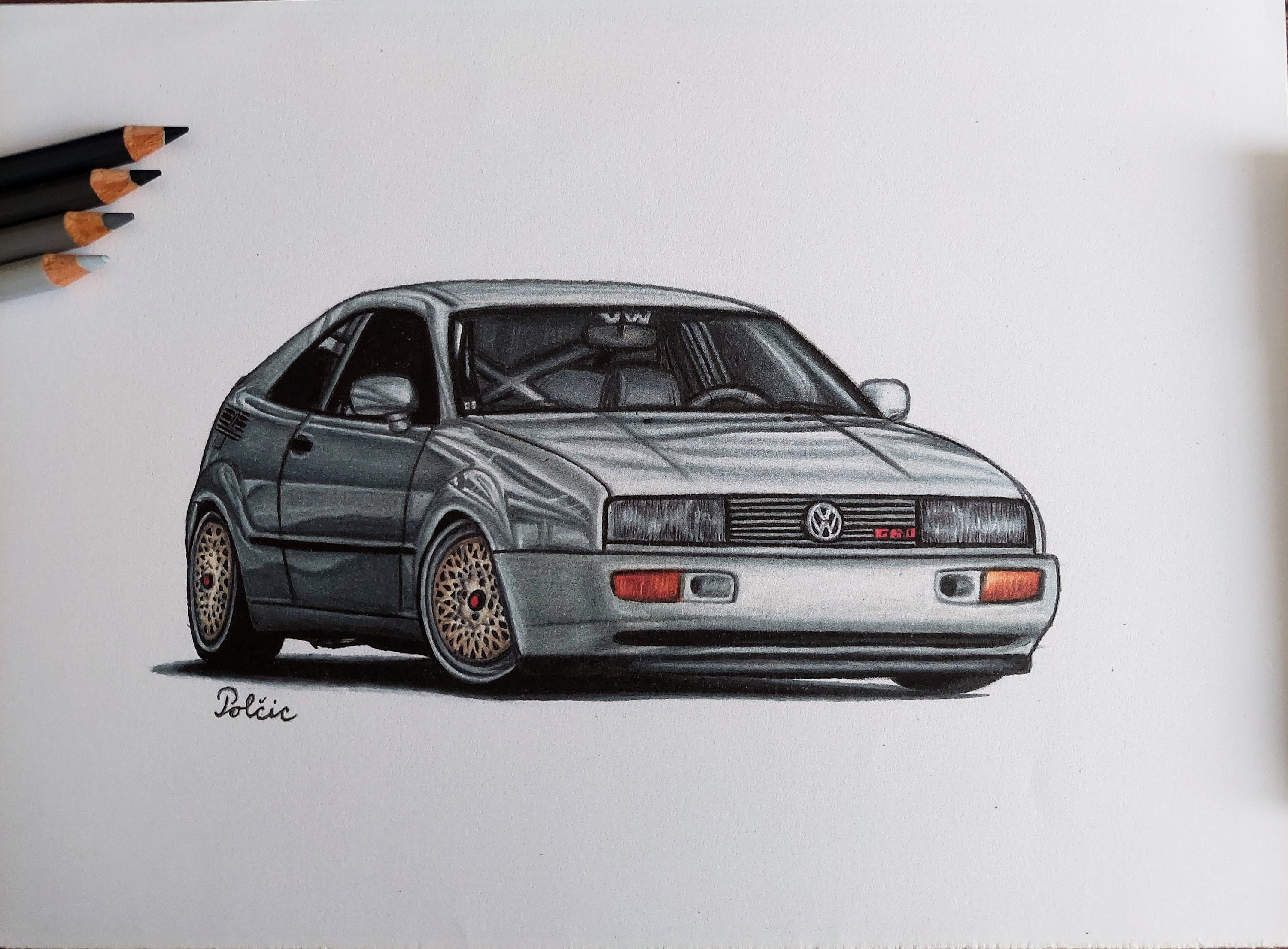Audi Vr6 Illustration