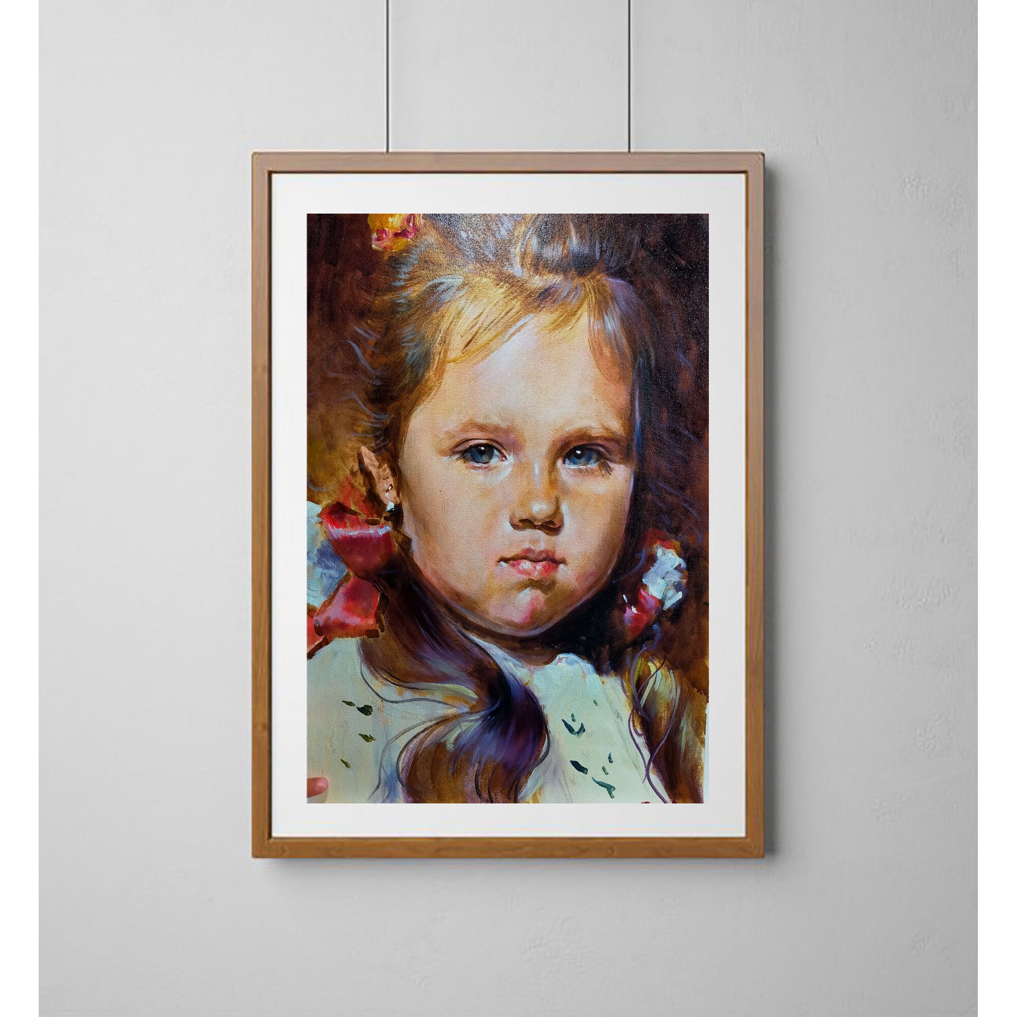 Custom Portrait Painting Original Art Commission Portrait Oil on Canvas ...