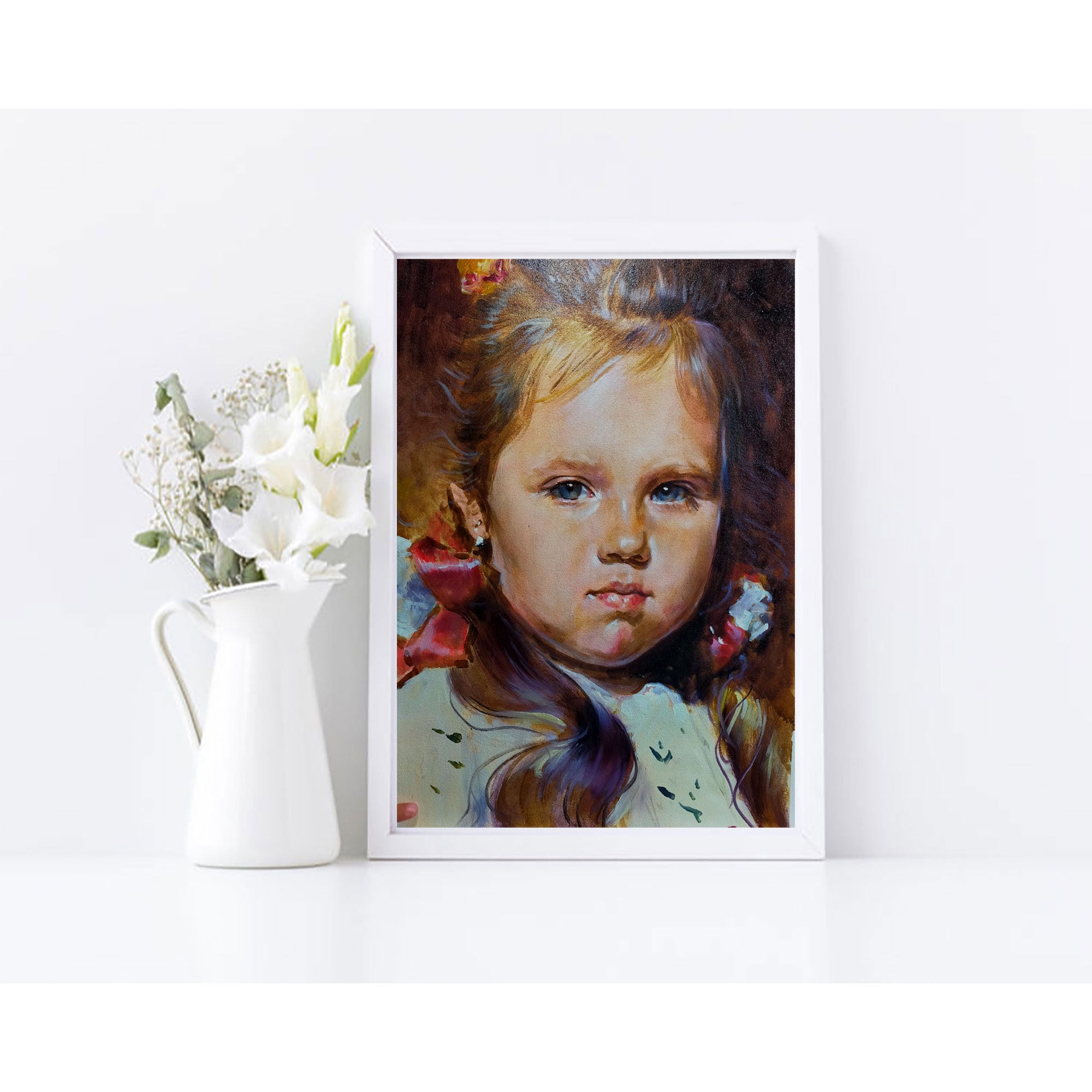 Custom Portrait Painting Original Art Commission Portrait Oil on Canvas ...