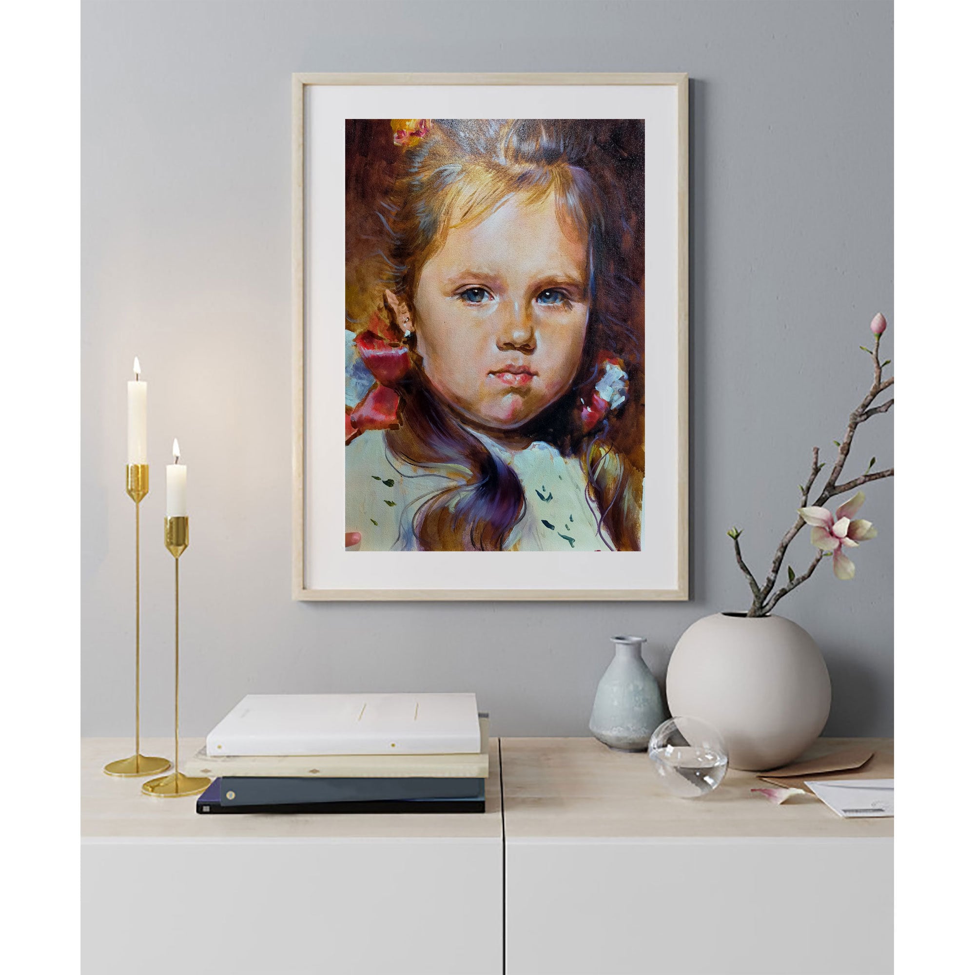 Custom Portrait Painting Original Art Commission Portrait Oil on Canvas ...