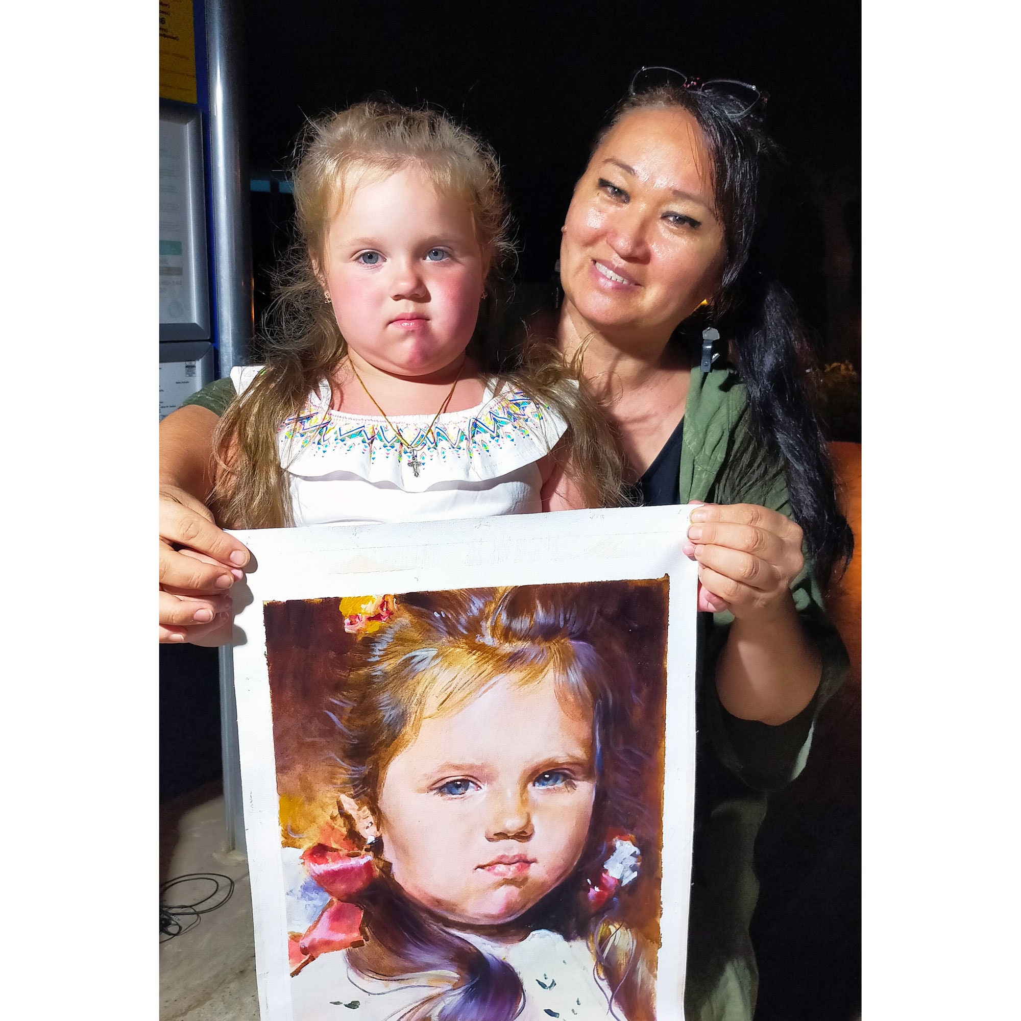 Custom Portrait Painting Original Art Commission Portrait Oil on Canvas ...