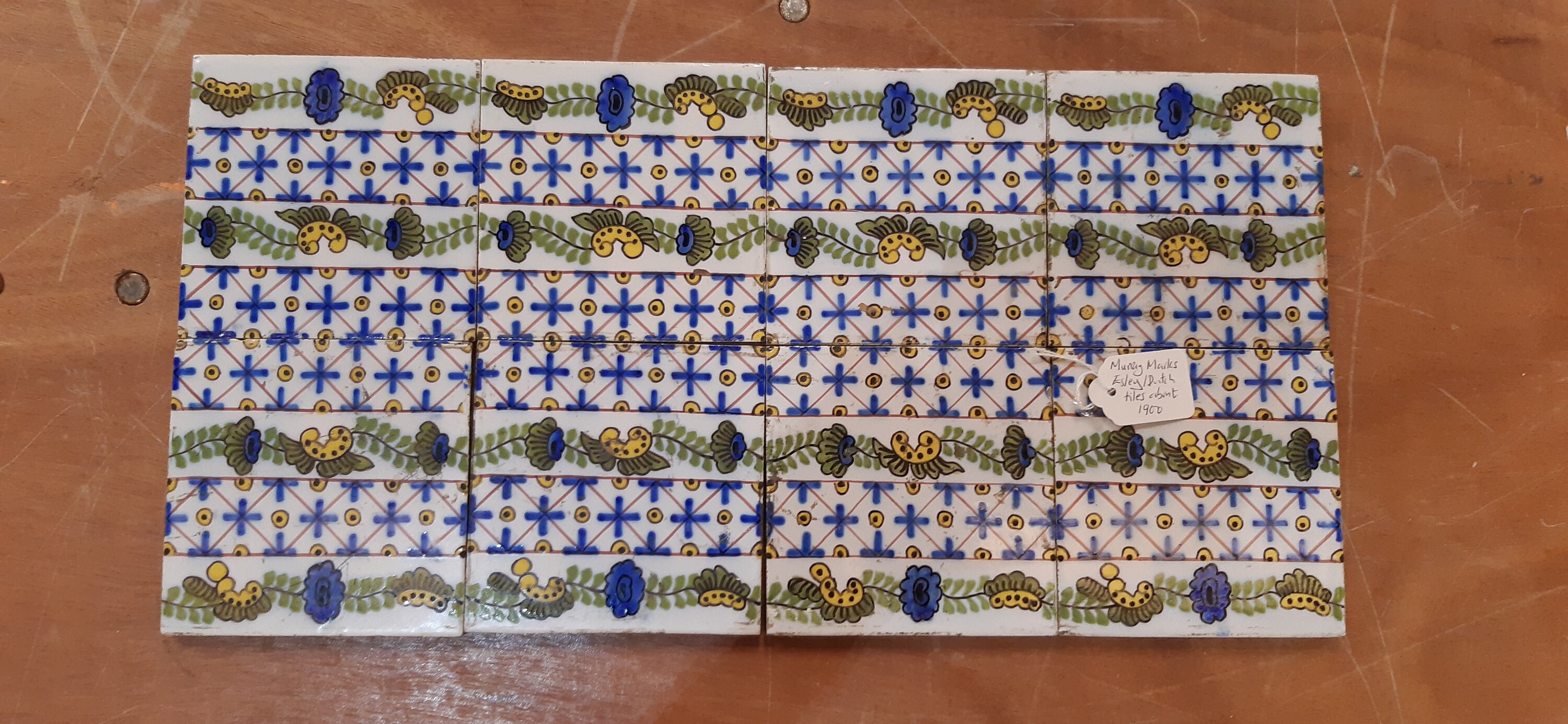 Antique Tiles Delft About 1890 Murray Marks Thomas Elsley - Etsy