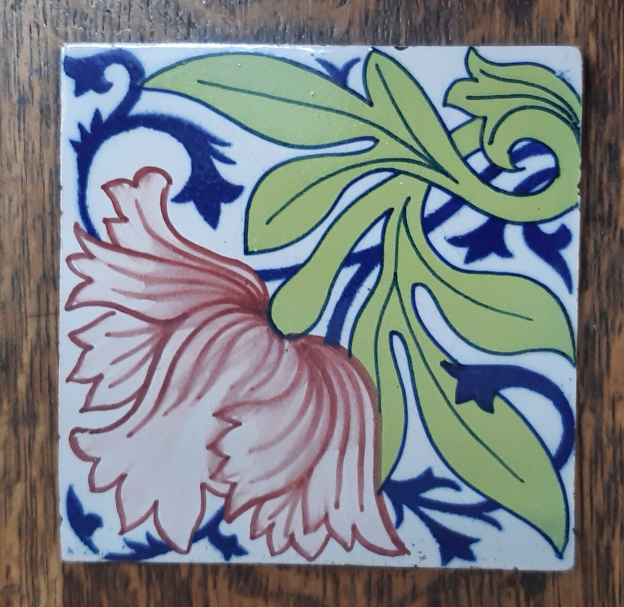 Antique Tile Aesthetic Delft Tile Designed by Lewis F Day About 1890 - Etsy
