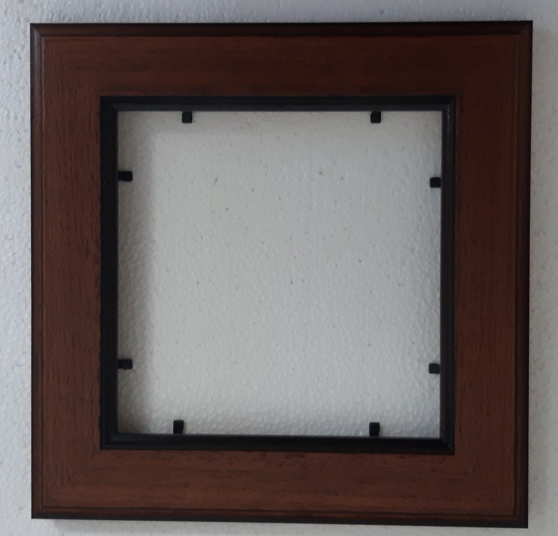 Tile Frame Six Inch Mahogany | Etsy