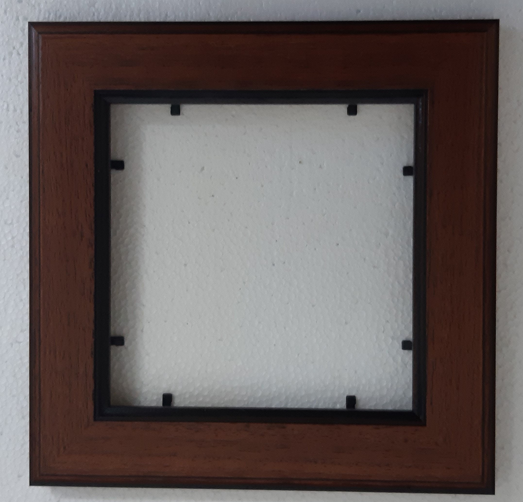 Tile Frame Six Inch Mahogany - Etsy