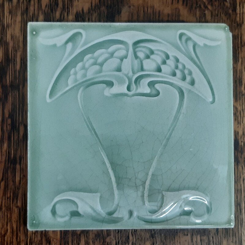Art Nouveau Tile - Etsy