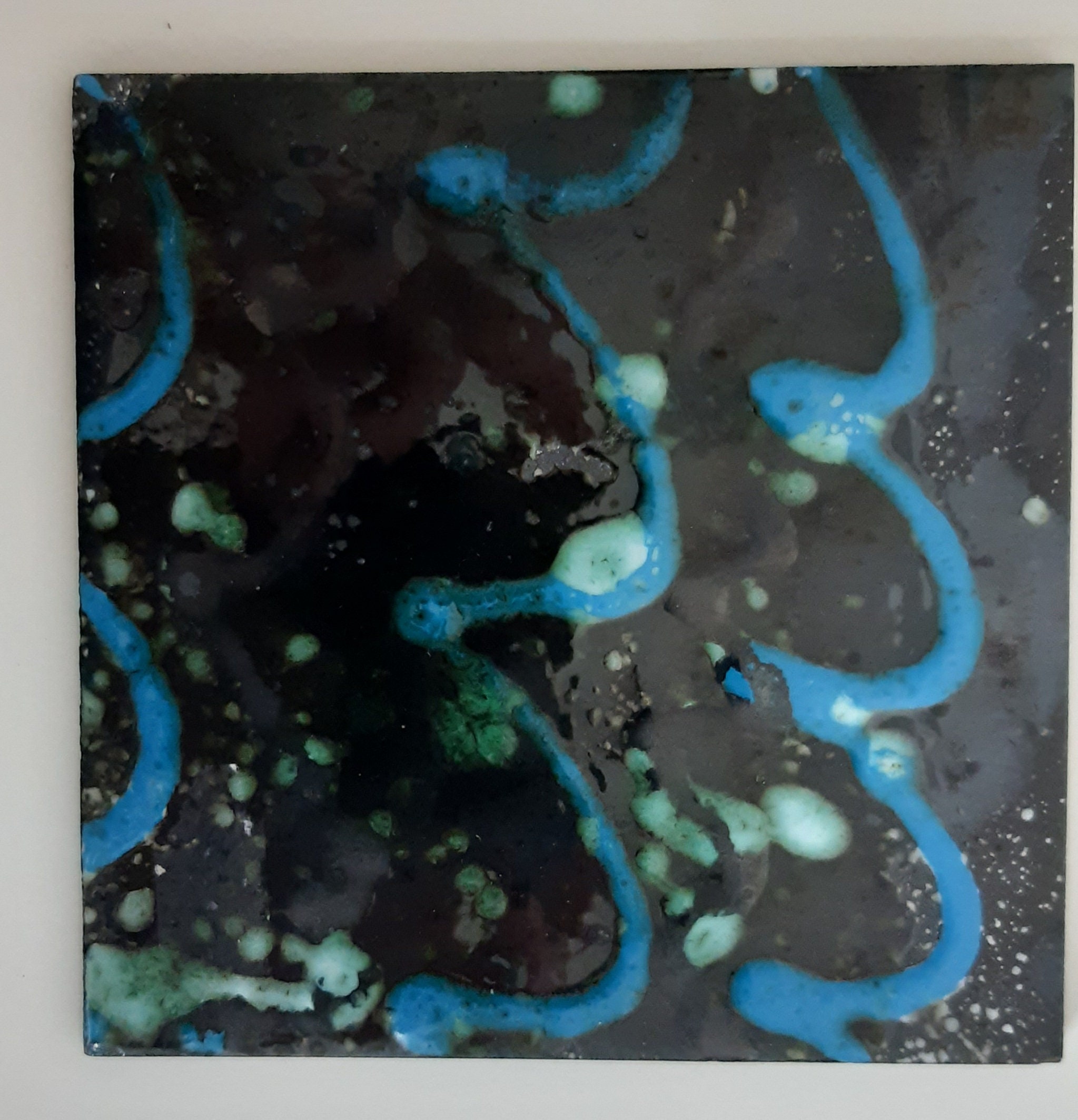 Vintage Tile Designed and Painted by Edward Pond 1987 Plymouth Link - Etsy