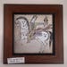 Tile Frame Six Inch Mahogany - Etsy