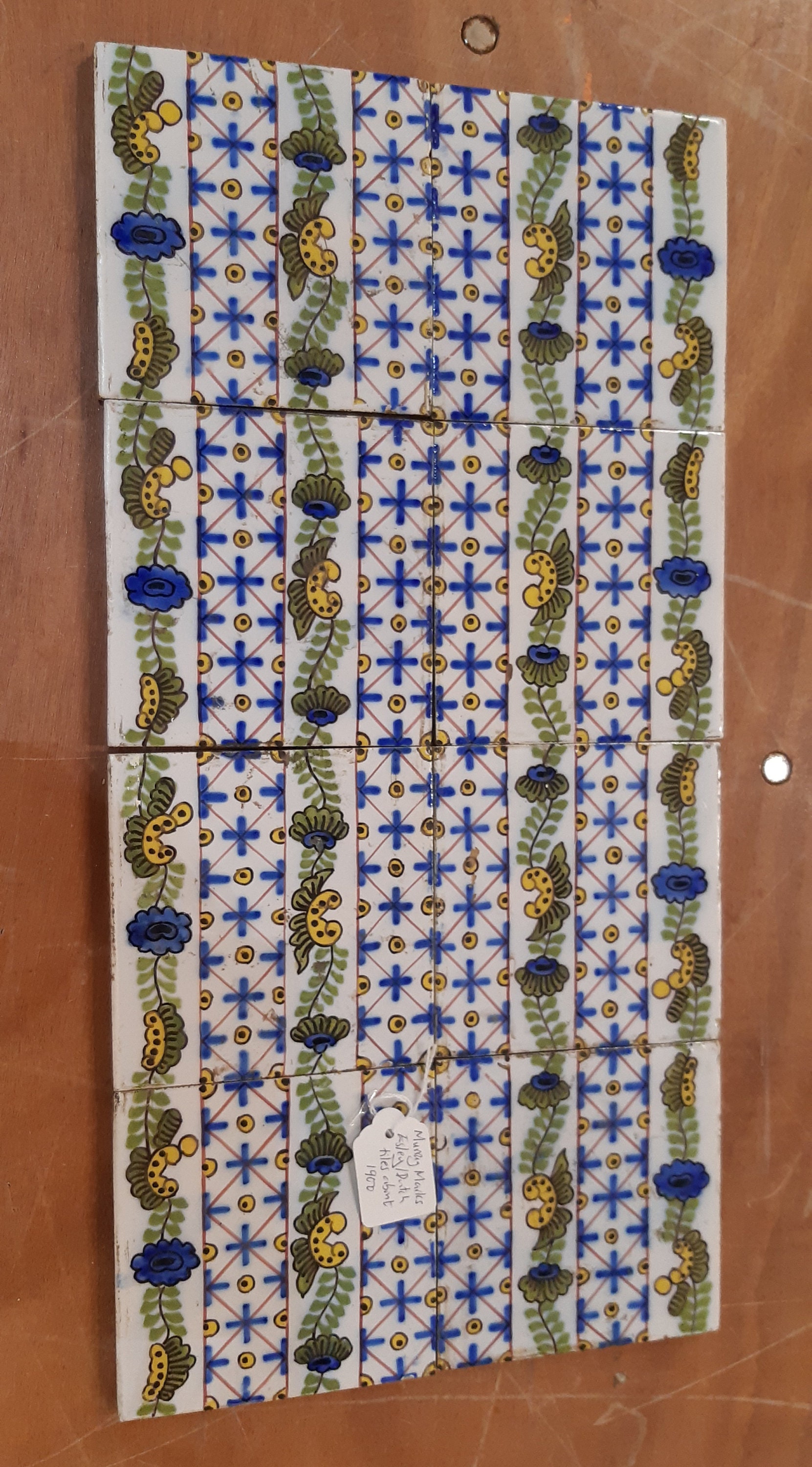 Antique Tiles Delft About 1890 Murray Marks Thomas Elsley - Etsy