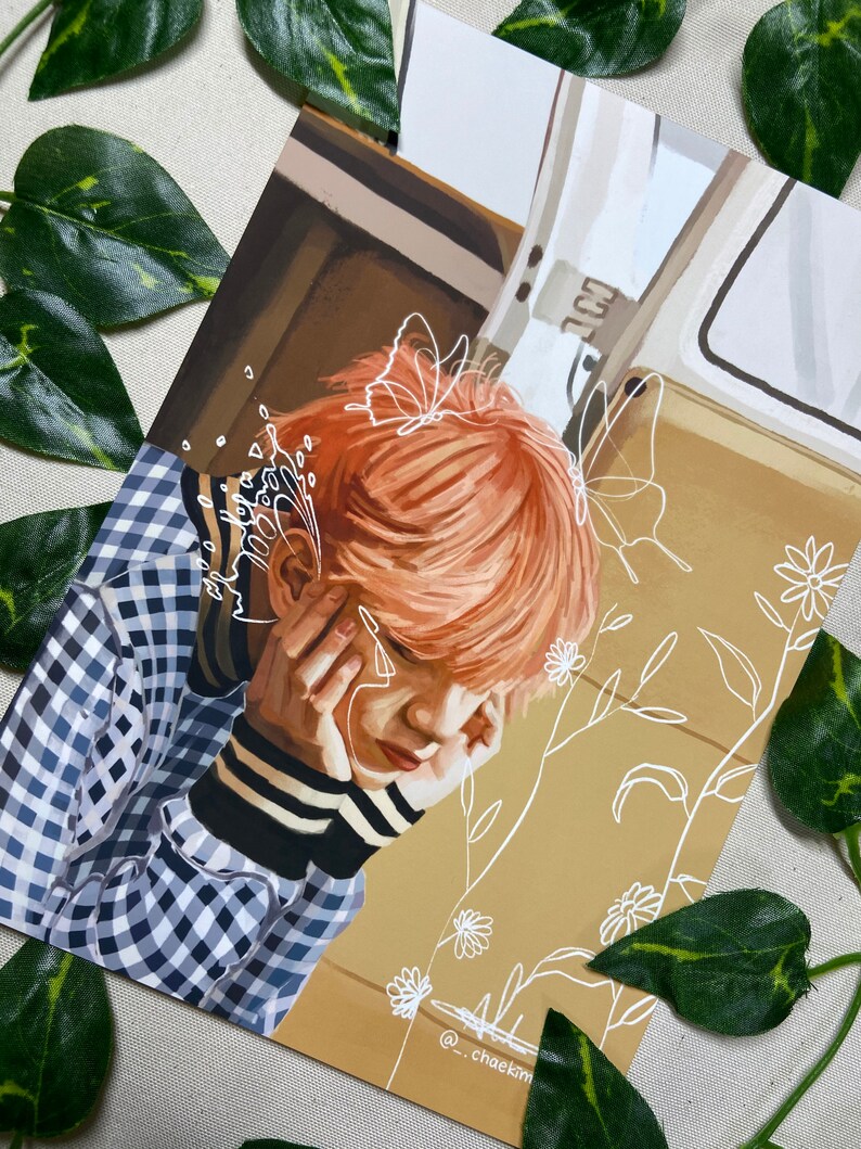 BTS V V Fanart Taehyung Fanart BTS Prints - Etsy