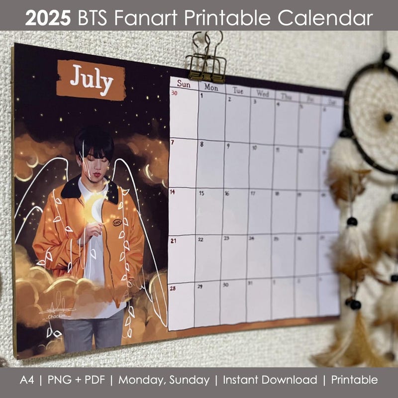 Bts Calendar - Etsy