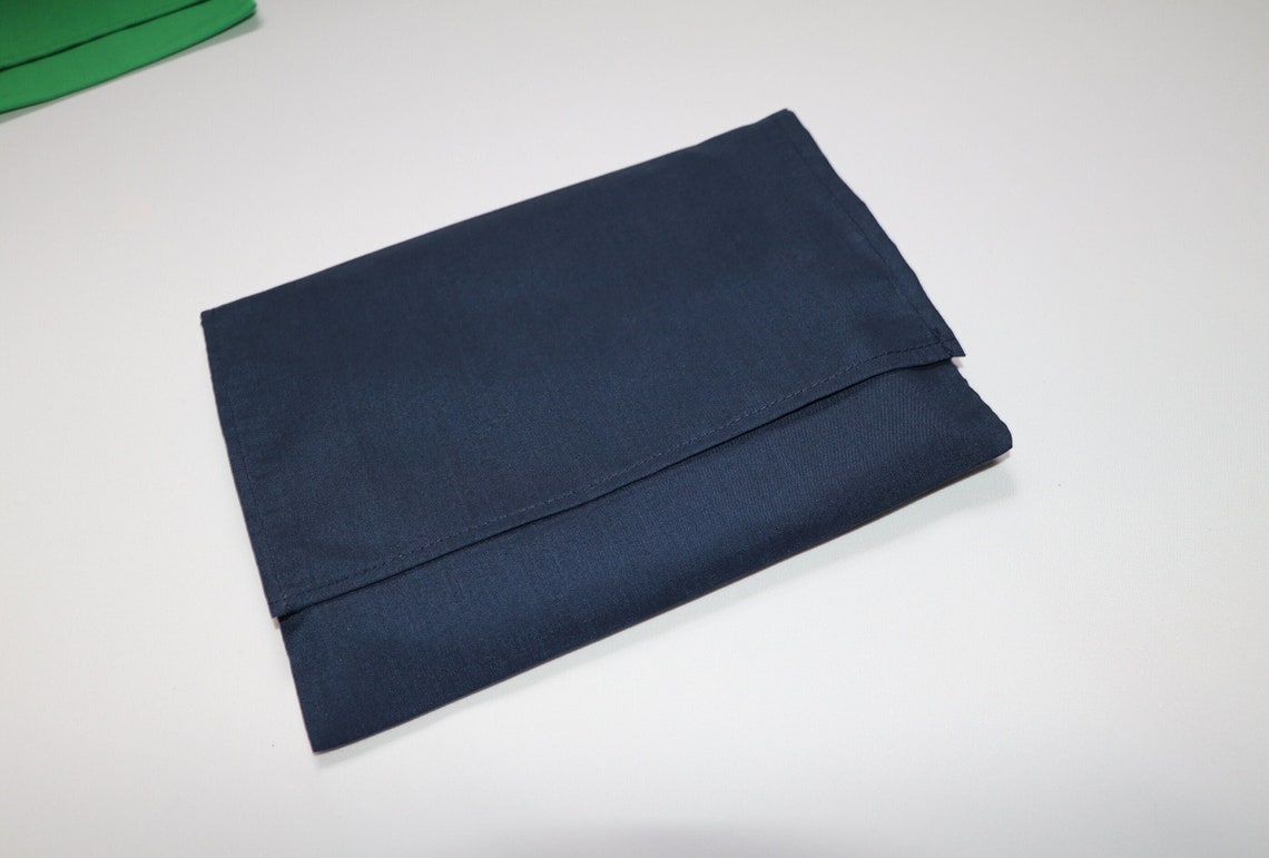 Handmade Flap Envelope Dust Bag: Polyester Cotton Blend Storage Pouch ...