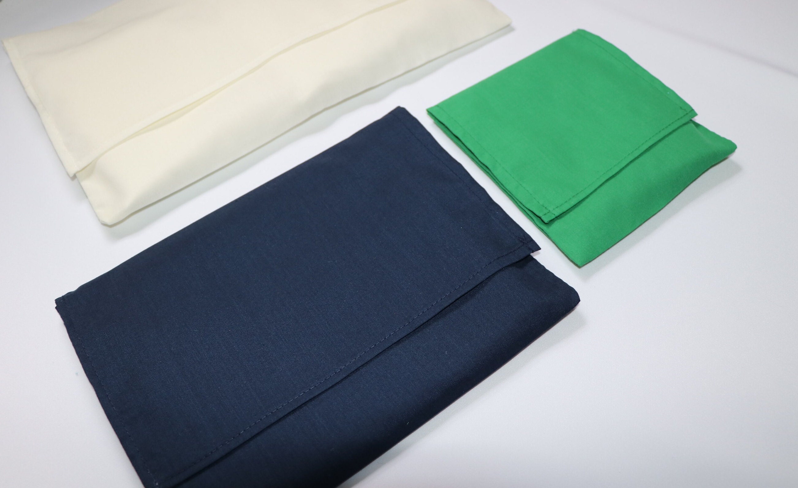 Handmade Flap Envelope Dust Bag: Polyester Cotton Blend Storage Pouch ...