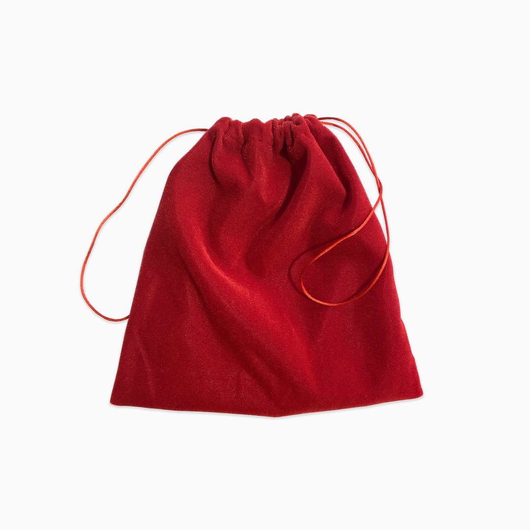 Red Velvet Dust Bag - Extra Small to Extra Large - Broadcloth Cotton ...