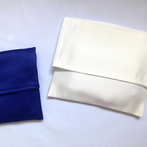 Handmade Satin Flap Envelope Bag: Protective Dust Pouch - Etsy