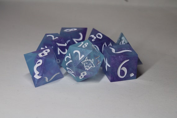 Infinity-sided Die Sharp Edged Liquid Core Dice for Ttrpgs - Etsy