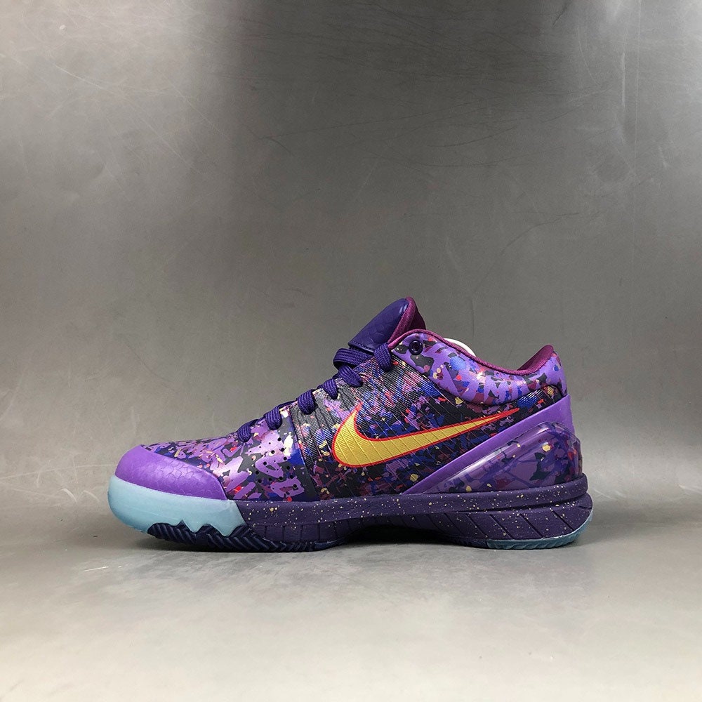 Zoom Kobe 4 prelude Court Purple/metallic Gold-purple Venom - Etsy