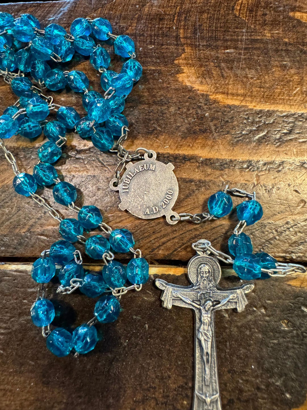 Bright Blue Vintage Rosary – A Beautiful Gift or Personal Treasure - Etsy