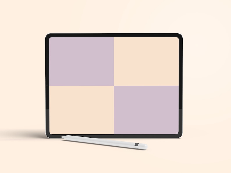 Aesthetic Retro iPad Wallpaper Background - Fun, Abstract, INSTANT ...