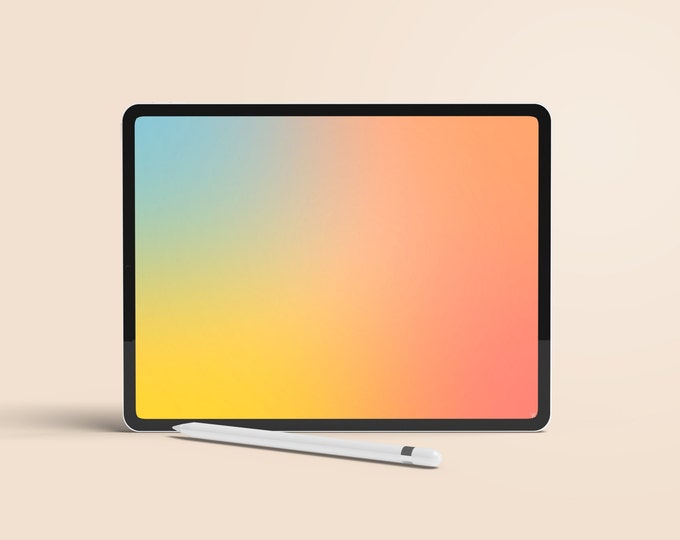 Aesthetic Gradient iPad Wallpaper Background - Gradient, Abstract ...