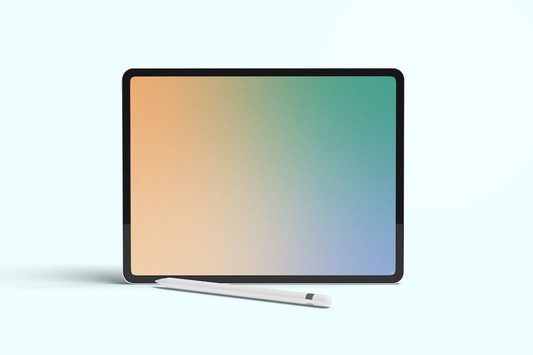 Aesthetic Gradient iPad Wallpaper Background - Gradient, Abstract ...