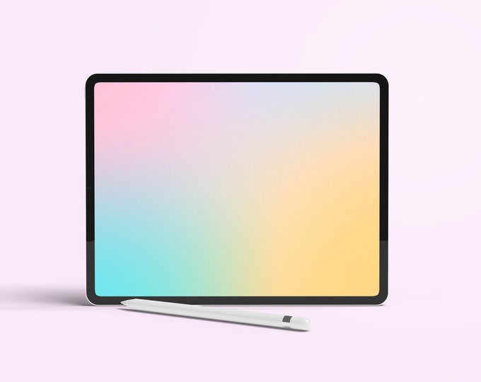 Aesthetic Gradient iPad Wallpaper Background - Gradient, Abstract ...