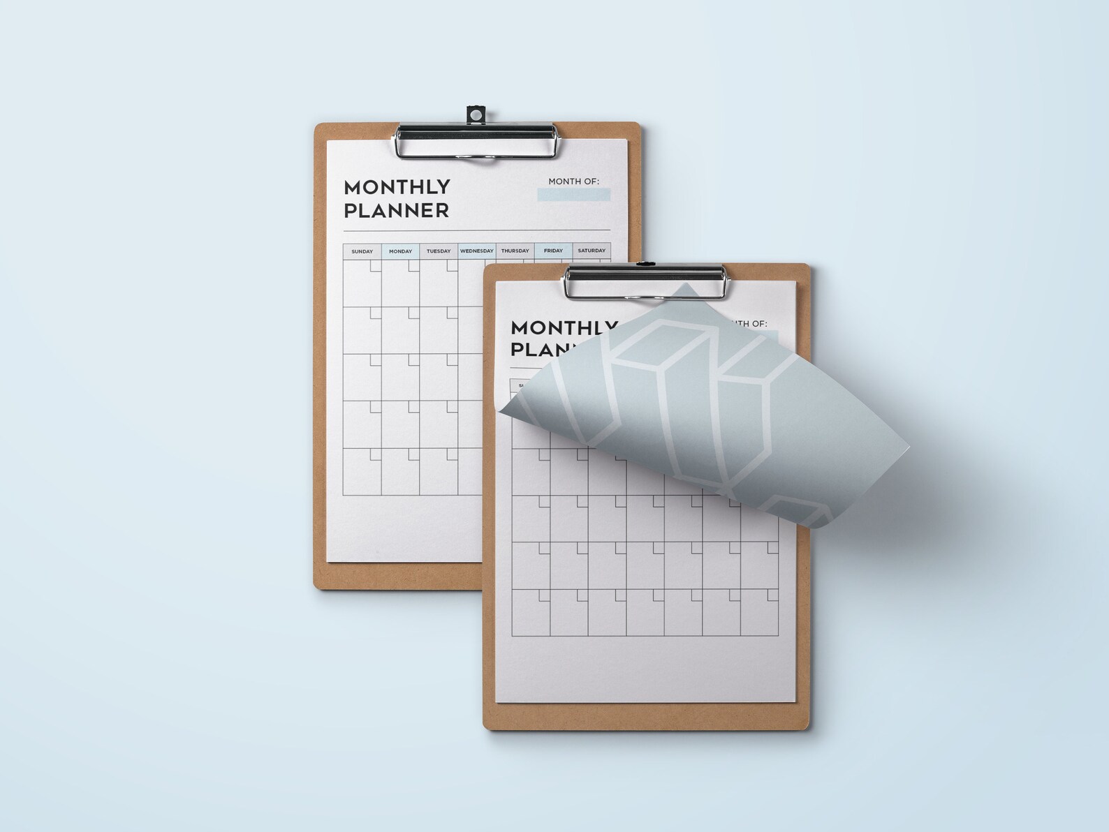 Minimalist Monthly Planner Printable Instant Download - Etsy