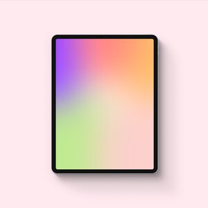 Aesthetic Gradient iPad Wallpaper Background - Gradient, Abstract ...