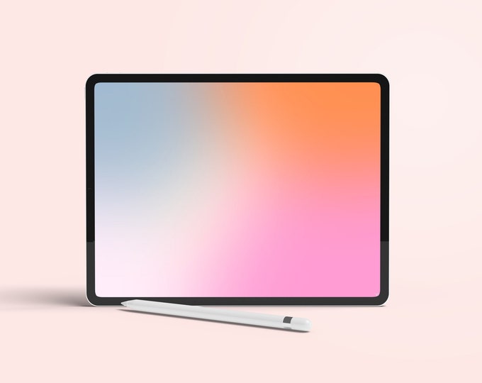 Aesthetic Gradient iPad Wallpaper Background - Gradient, Abstract ...