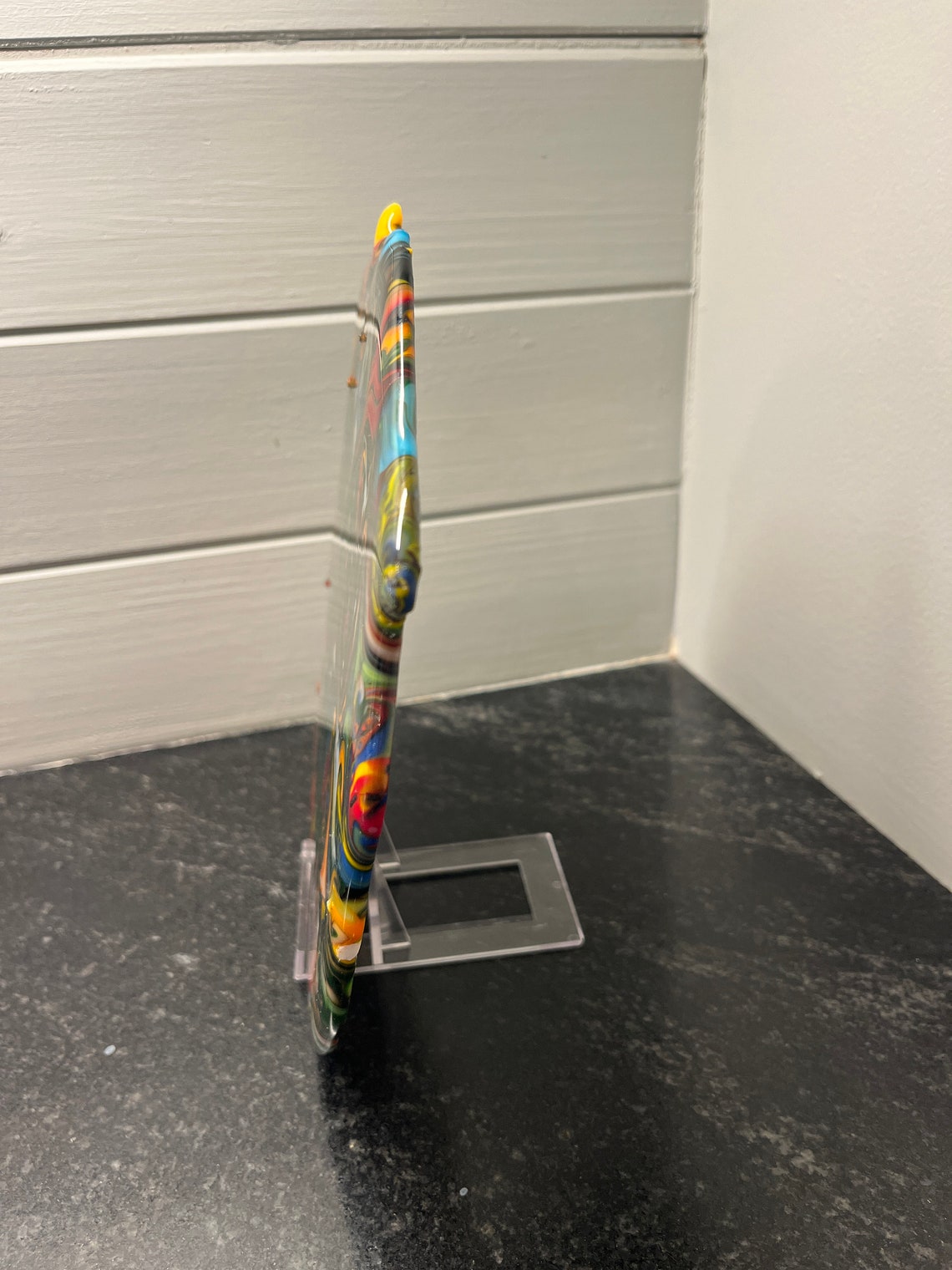Fused Glass Melt Sculpture - Etsy