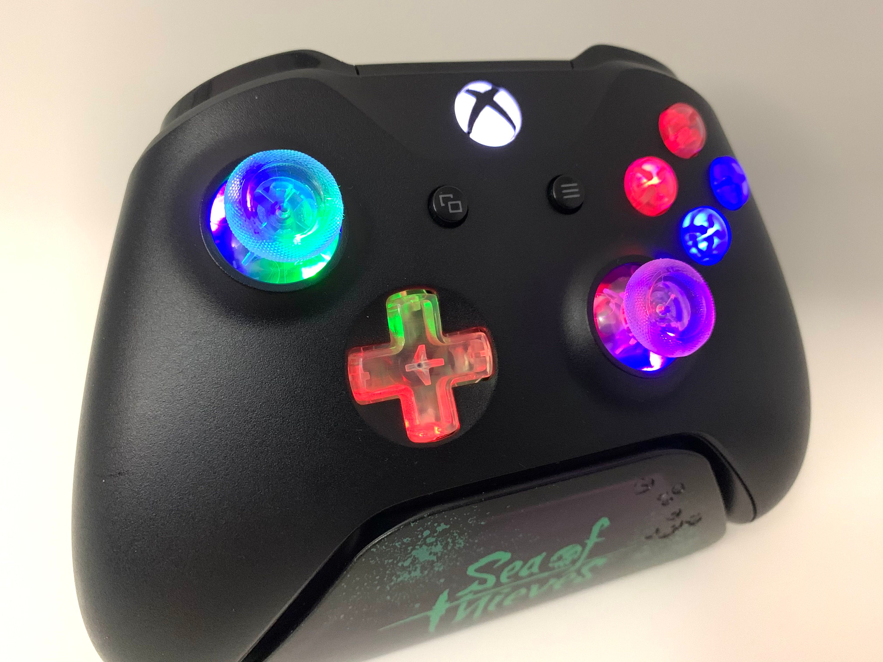PROFESSIONALLY REFURBISHED Black Xbox One Controller W LED Mod - Etsy