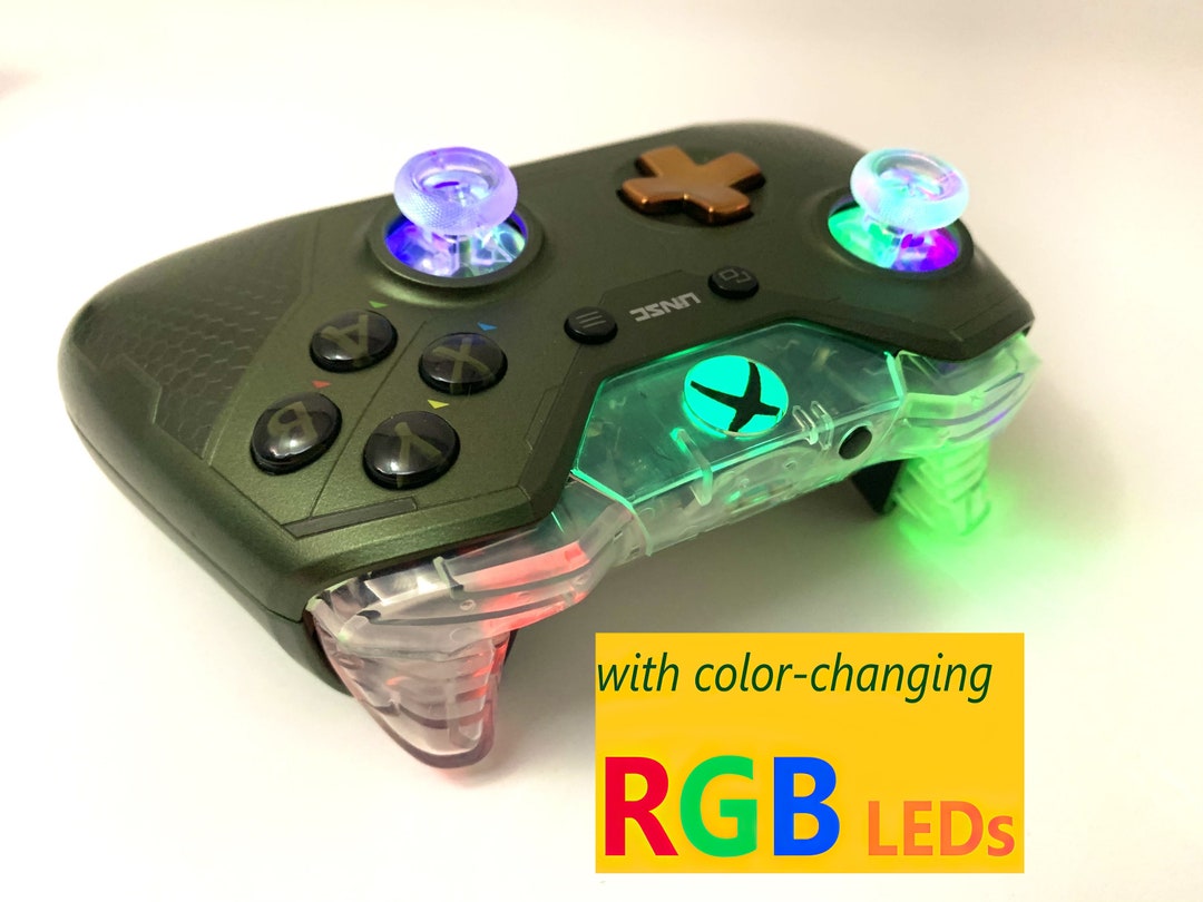 Limited Edition Halo Master Chief Xbox One Controller W Color Changing ...