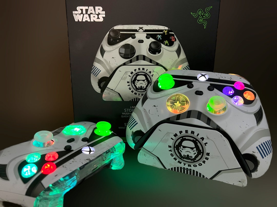 BRAND NEW Star Wars Stormtrooper Xbox One Controller W Color Changing ...