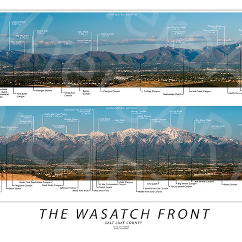 Wasatch Mountains - Etsy