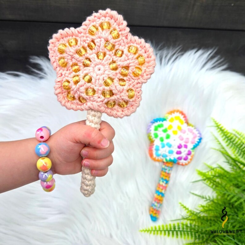 Fidget Magic Wand Crochet Pattern: Beginner-friendly, No-sew Amigurumi ...