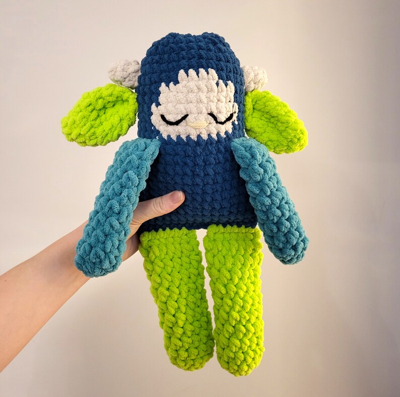 Bonbon the Cuddle Monster Pattern Snuggle Monster Pattern - Etsy