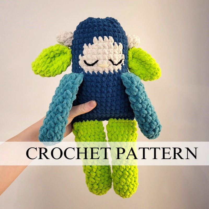 Stuffed Monster Pattern - Etsy