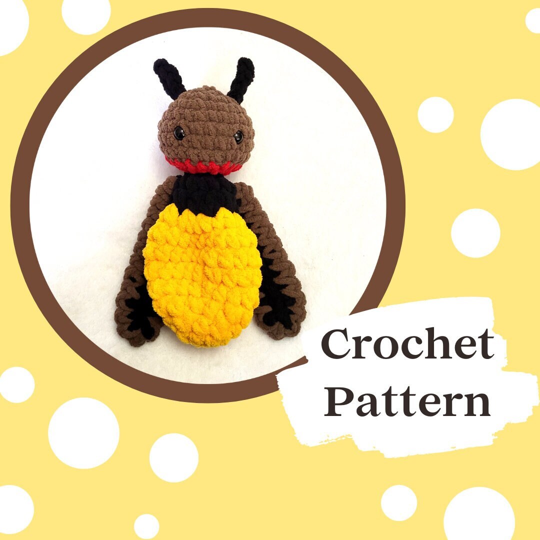 Lumie the Firefly Bub Pattern Crochet Firefly Pattern Firefly Amigurumi ...