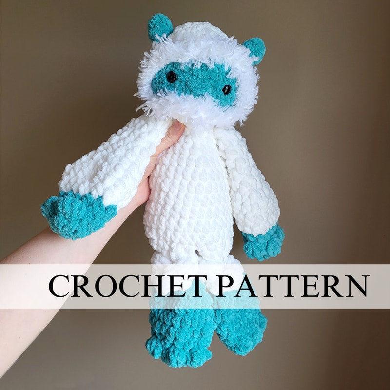 Crochet Yeti Pattern - Etsy